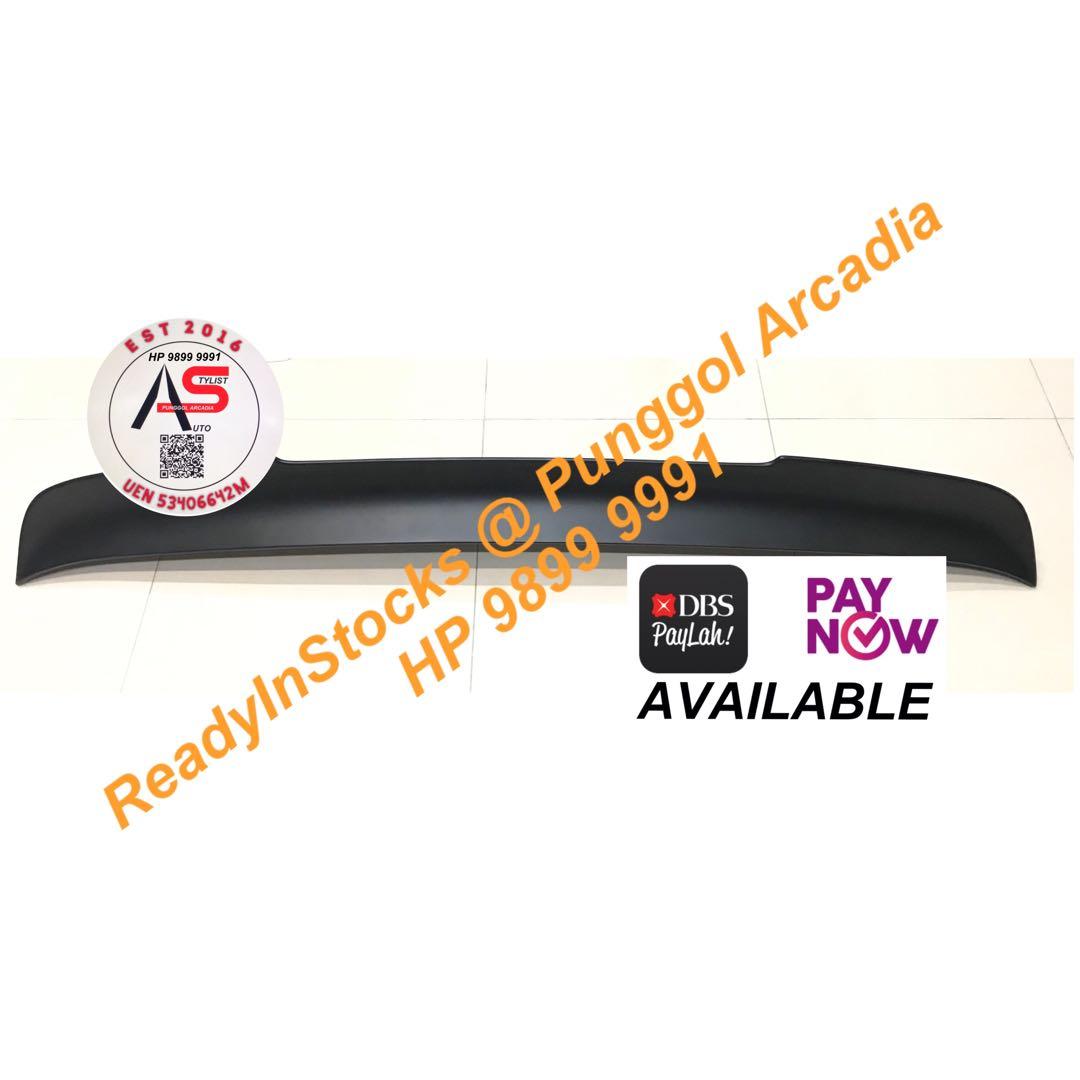 Hiace Accessories- Parts MID Roof Rear Spoiler / ReadyInStocks ...