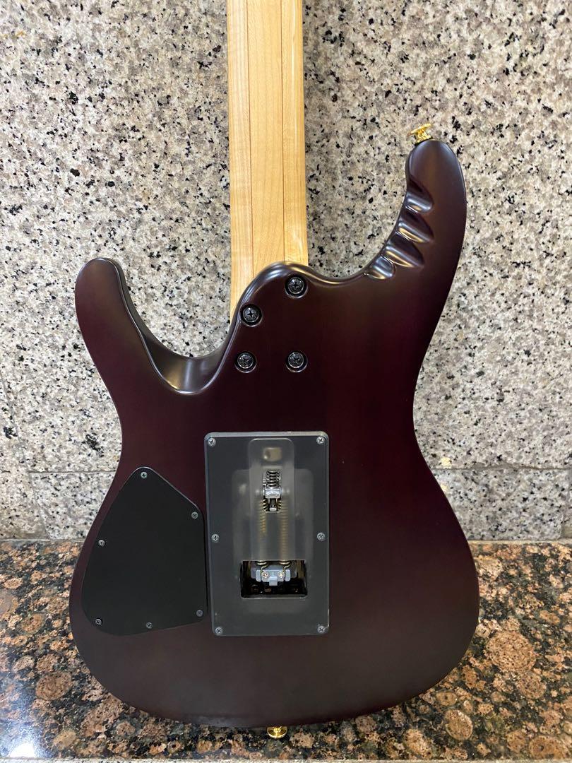 Ibanez EGEN18 TVF Herman Li Signature Prestige - Transparent Violet ...