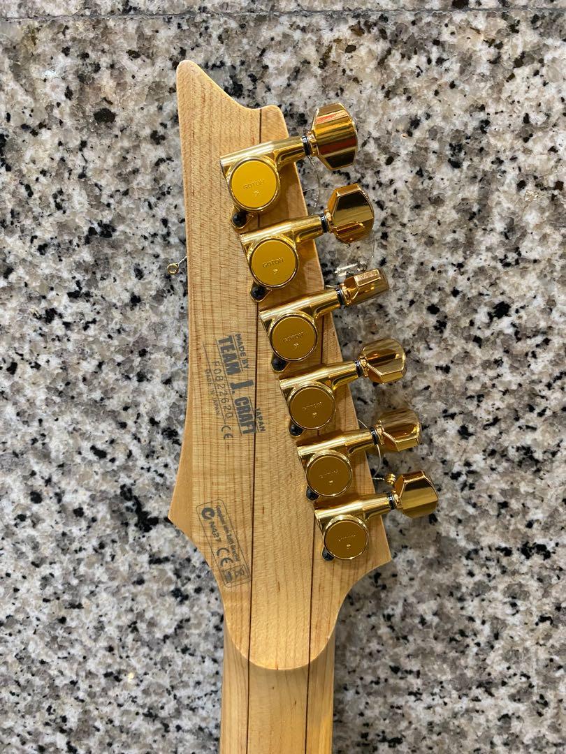 Ibanez EGEN18 TVF Herman Li Signature Prestige - Transparent Violet ...