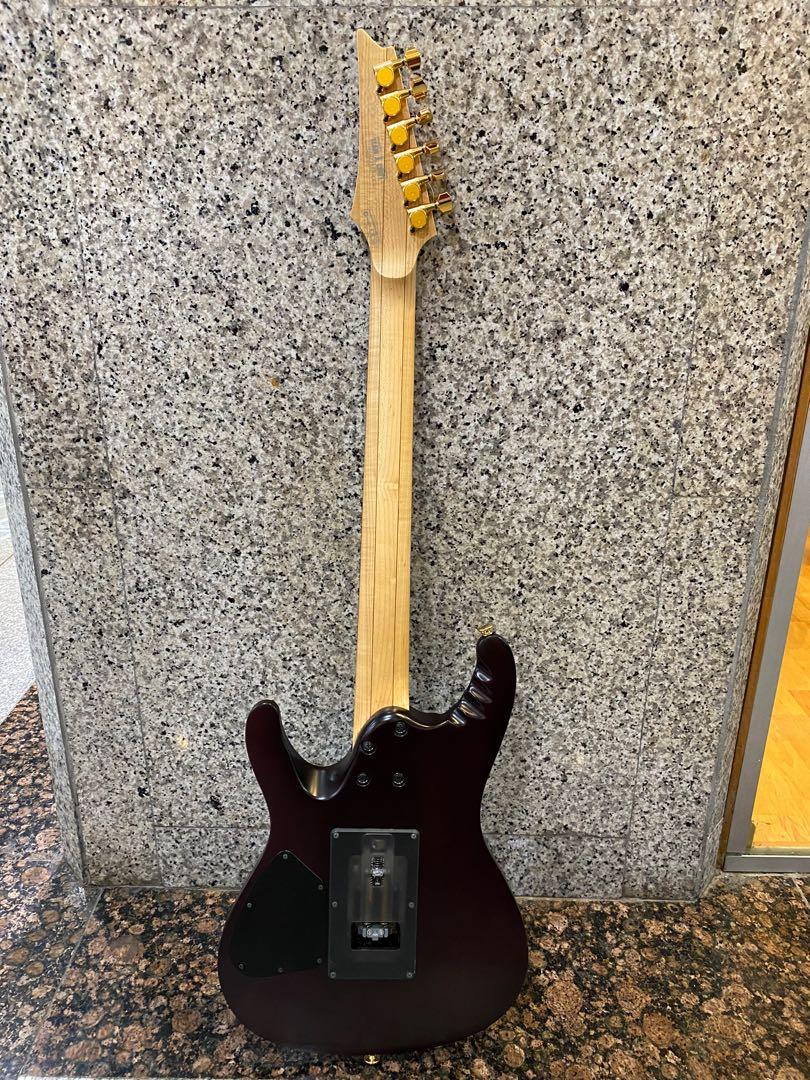 Ibanez EGEN18 TVF Herman Li Signature Prestige - Transparent Violet ...