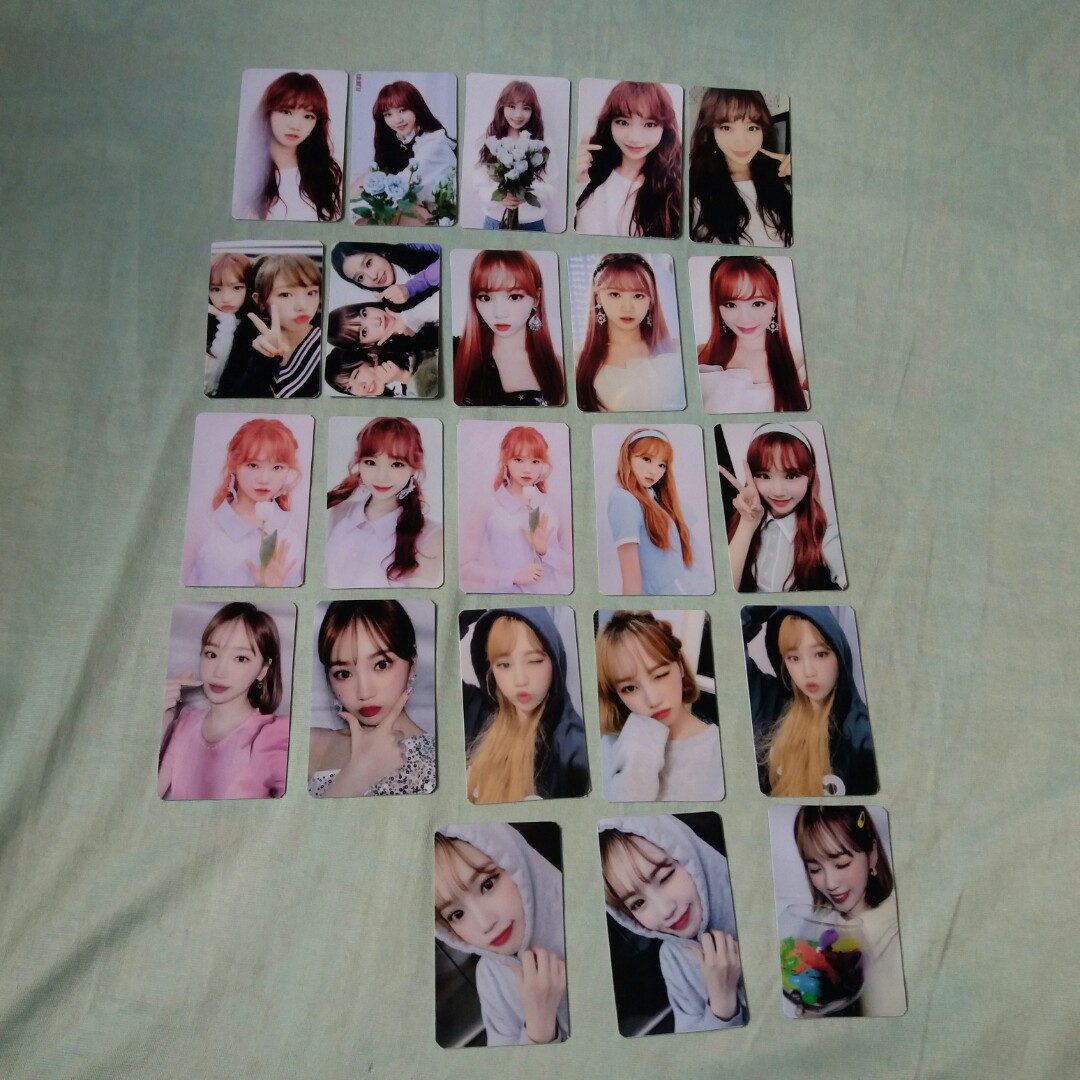 IZ*ONE CHAEWON PHOTOCARD COLLECTION SET, Hobbies & Toys, Memorabilia ...