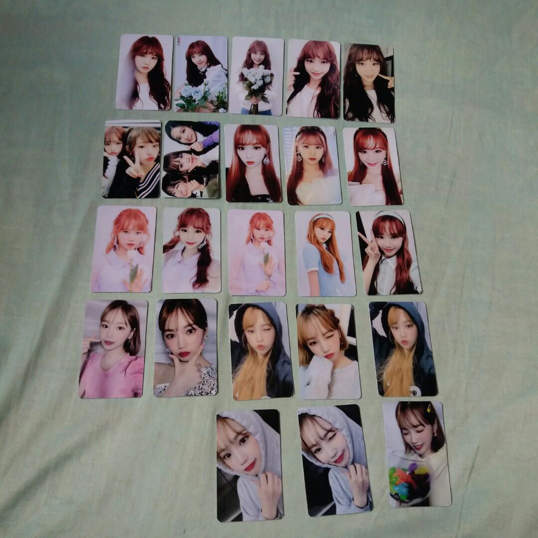 IZ*ONE CHAEWON PHOTOCARD COLLECTION SET, Hobbies & Toys, Memorabilia ...