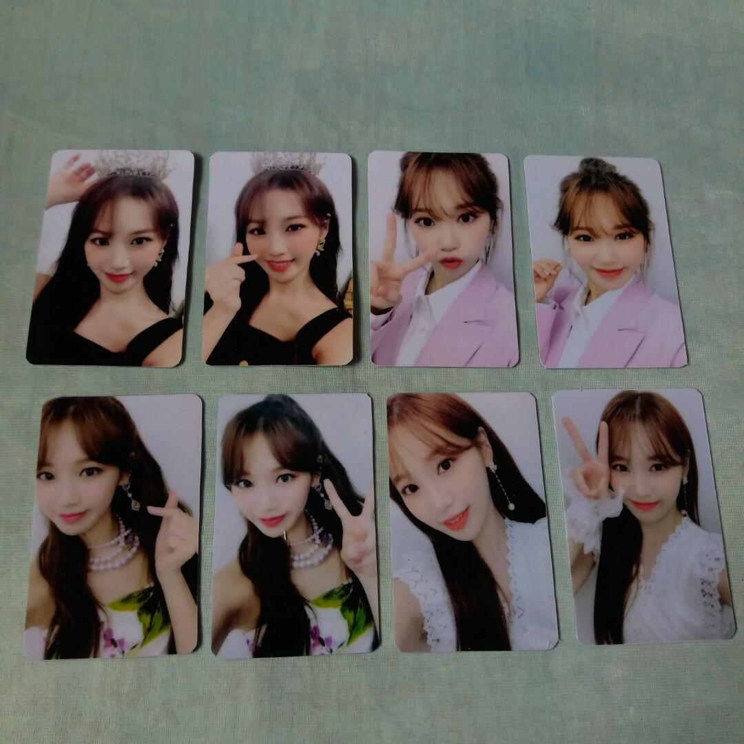 IZ*ONE CHAEWON PHOTOCARD COLLECTION SET, Hobbies & Toys, Memorabilia ...