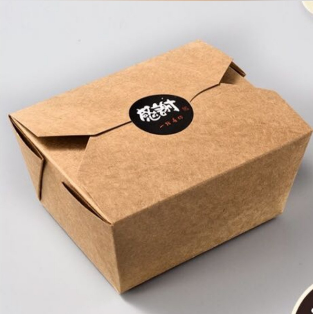 Kraft paper Container Box, Home Appliances, Kitchenware on Carousell