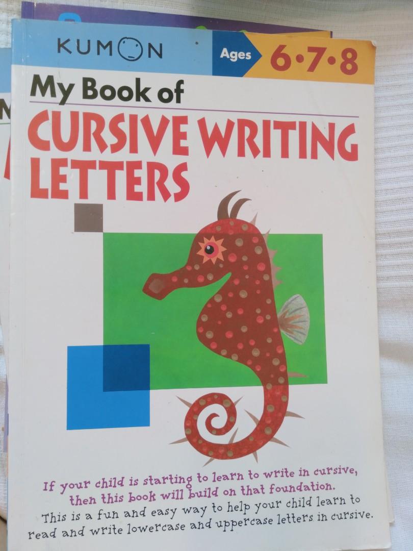 Kumon Cursive letter writing, Hobbies & Toys, Books & Magazines ...