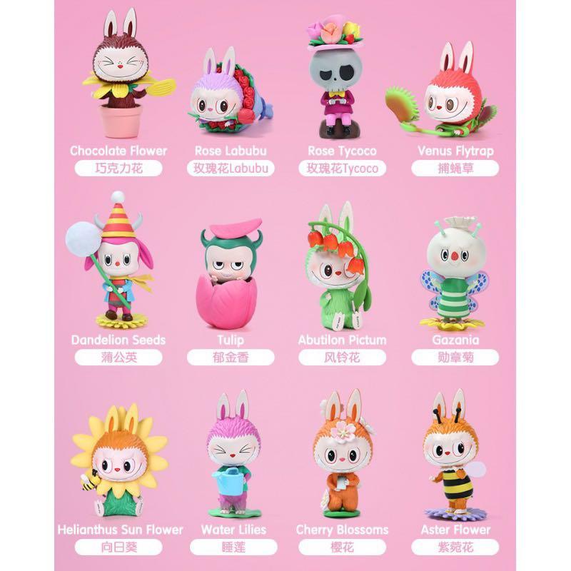 Labubu the Monsters Flower Elves 花之精靈, 興趣及遊戲, 玩具 & 遊戲類 - Carousell