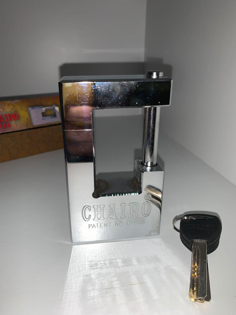 Lock Padlock CHAIRO Security - Gate - HDB, Everything Else on Carousell