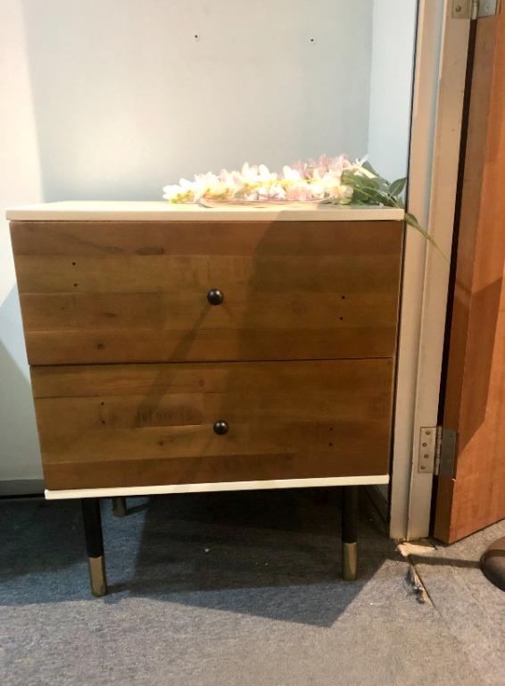 Londoner Kinfolk Industrial Mini Cabinet (2 Drawers), Furniture & Home ...