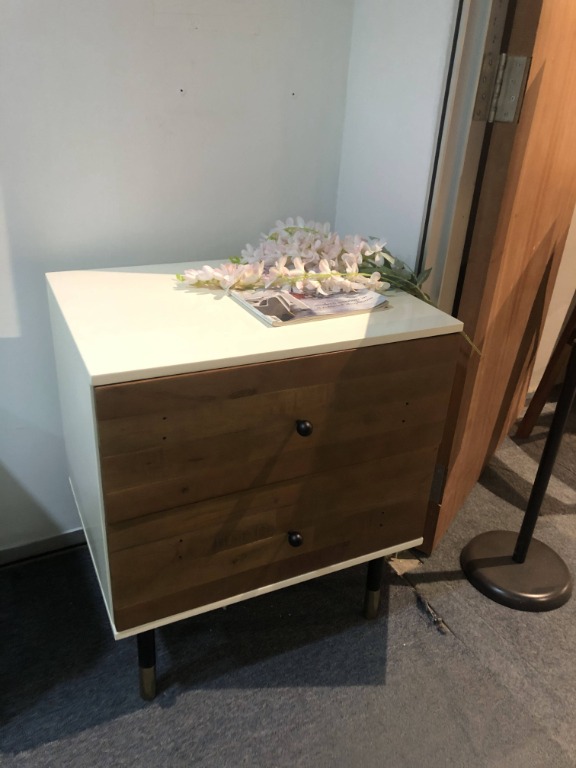 Londoner Kinfolk Industrial Mini Cabinet (2 Drawers), Furniture & Home ...