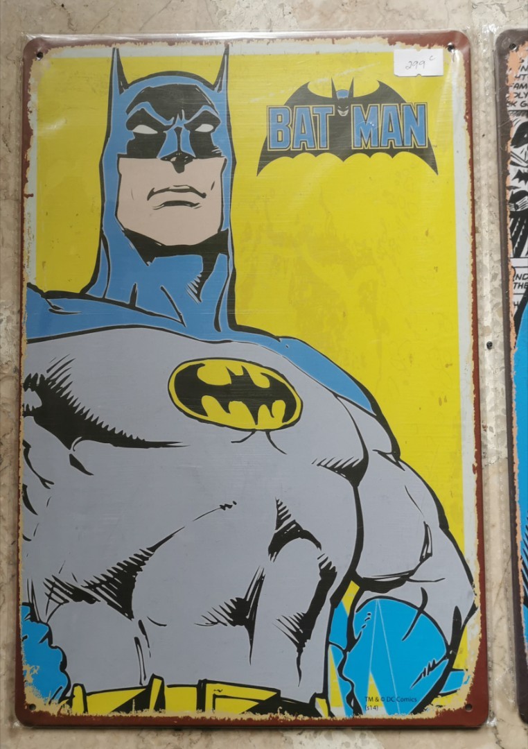 MARVEL and DC tin poster, Hobbies & Toys, Stationary & Craft, Art ...