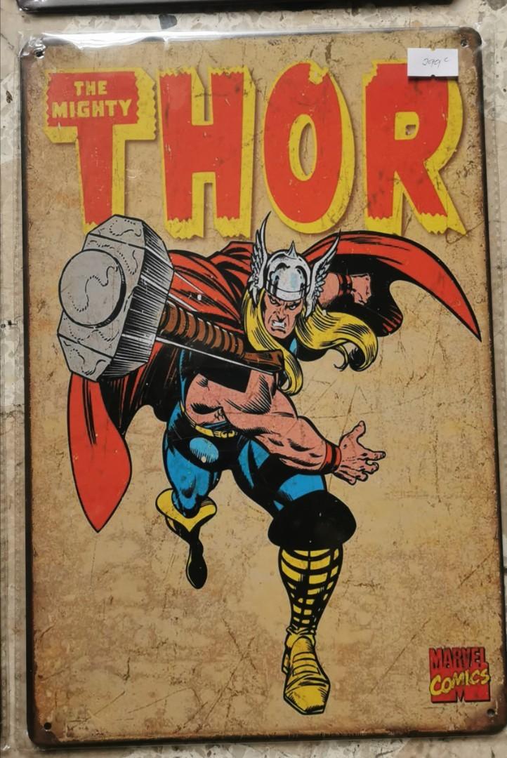 MARVEL and DC tin poster, Hobbies & Toys, Stationary & Craft, Art ...