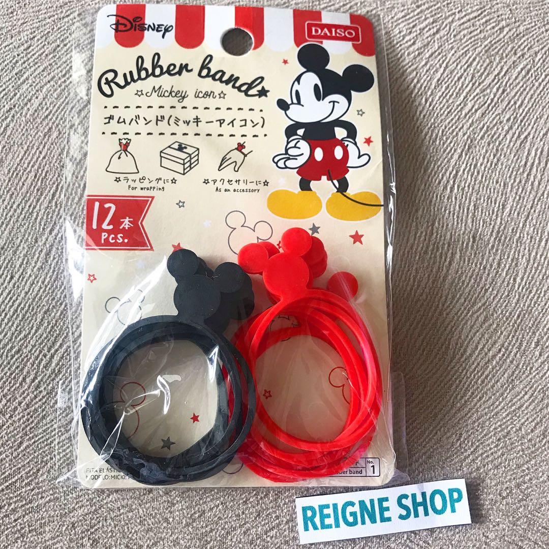 MICKEY MOUSE RUBBER BANDS, Furniture & Home Living, Cleaning & Homecare ...