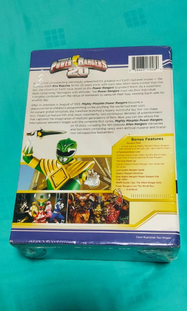 Mighty Morphin Power Rangers Complete Series DVD Boxset, Music & Media ...