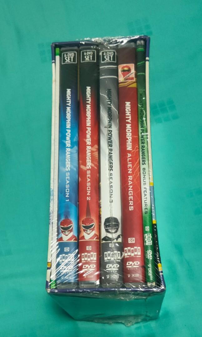 Mighty Morphin Power Rangers Complete Series DVD Boxset, Music & Media ...