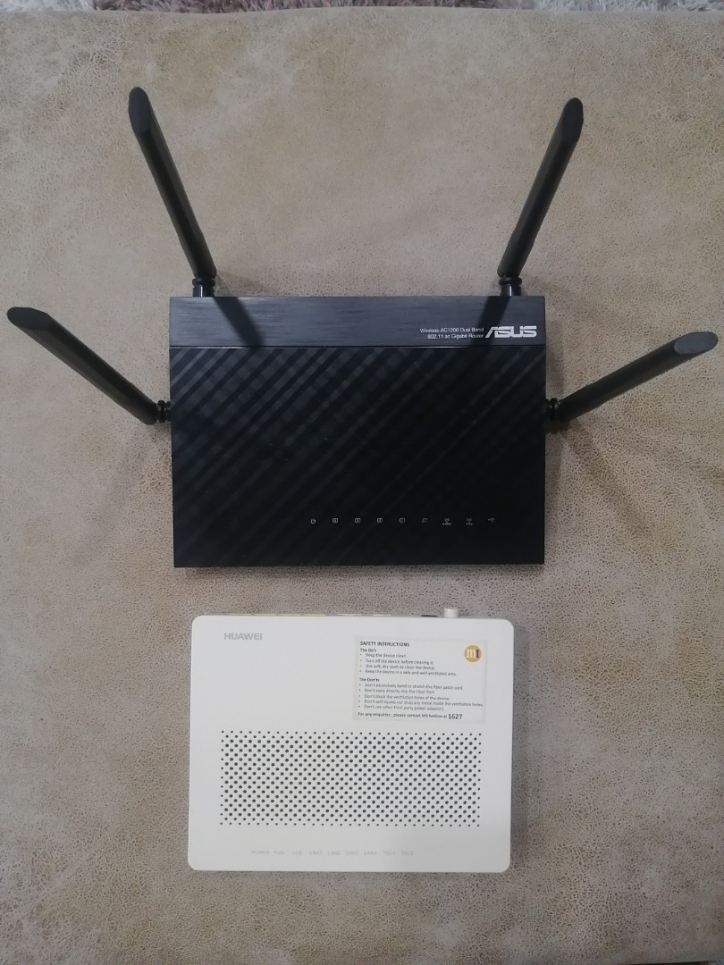 Modem and Router Set for Sale, Mobile Phones & Gadgets, Mobile & Gadget ...