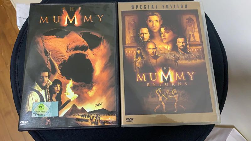 Mummy /Mummy return DVD Movies, Hobbies & Toys, Music & Media, CDs ...