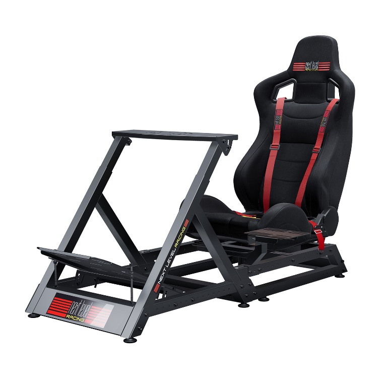 Next Level Racing GTtrack Cockpit with Handbrake Support GT Track NLR ...