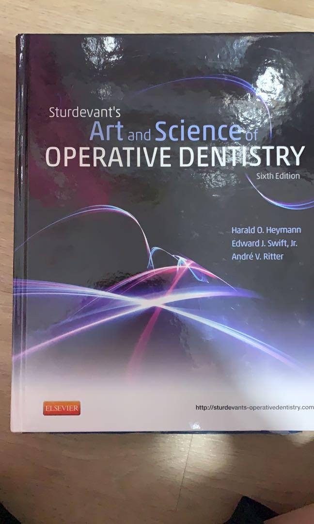 Operative Dentistry Textbook (Sturdevant’s), Hobbies & Toys, Books ...
