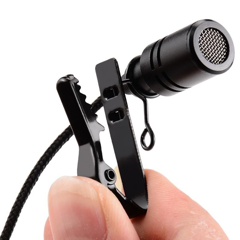 Portable Clip-On Mini Mic 3.5mm Jack for YouTube Facebook Live ...