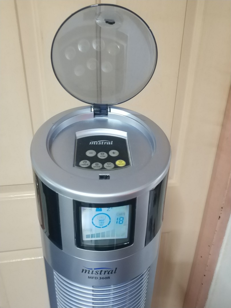 Powerful Rotating Tower Fan, Furniture & Home Living, Lighting & Fans ...