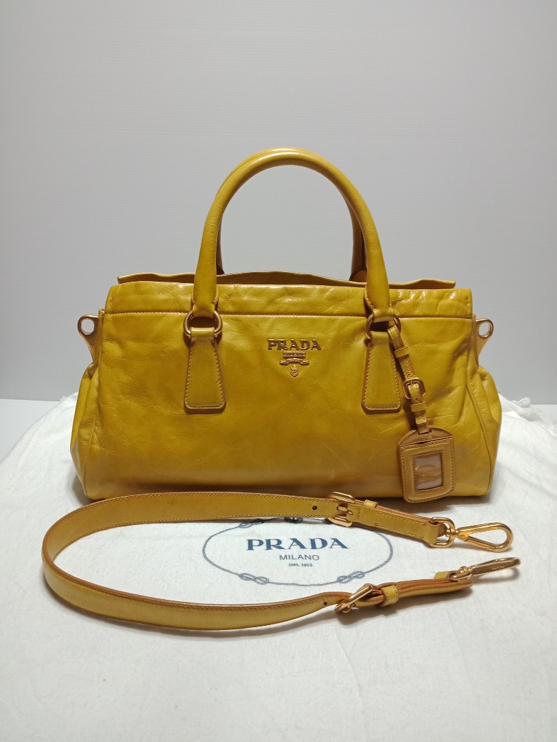 PRADA Two-way Bag, Luxury, Bags & Wallets on Carousell