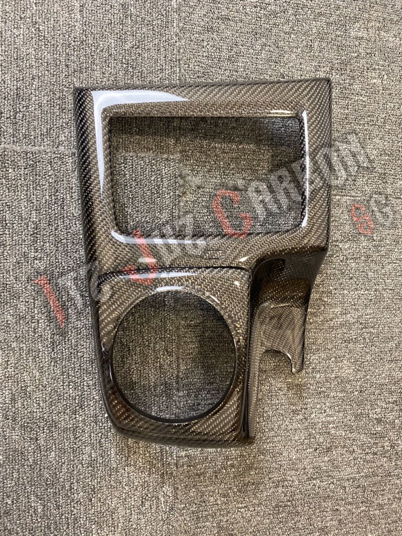 (Ready stock) Honda Civic FD Carbon fibre shifter trim, Car Accessories ...