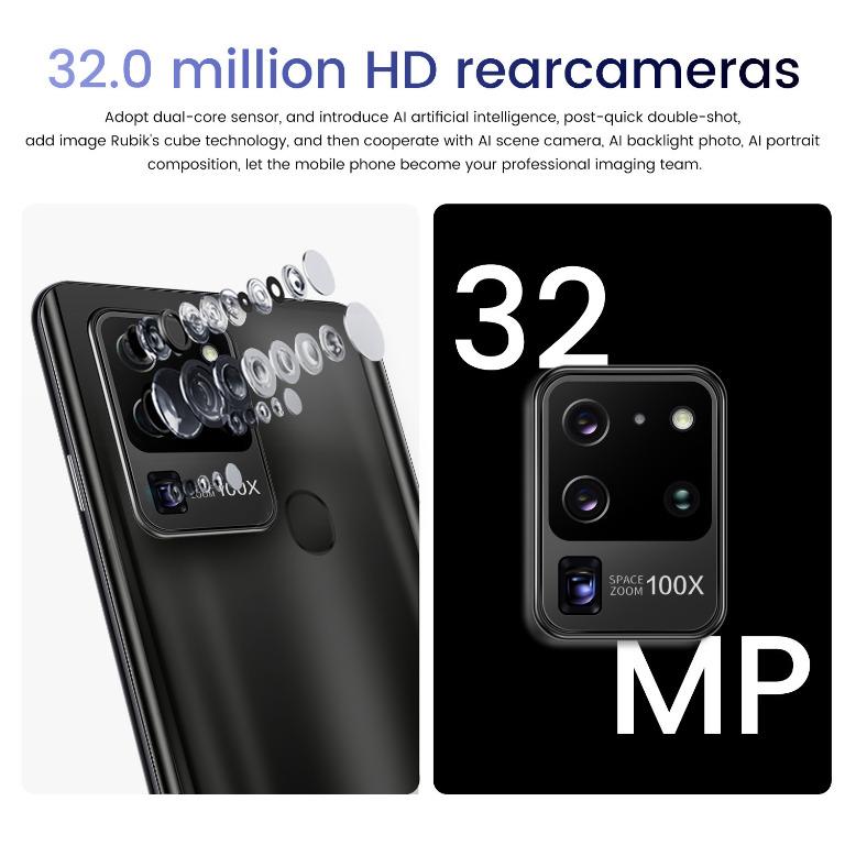 S30u 7.5 inch smartphone 8GB RAM 256GB ROM Smart Phone Face ID ...