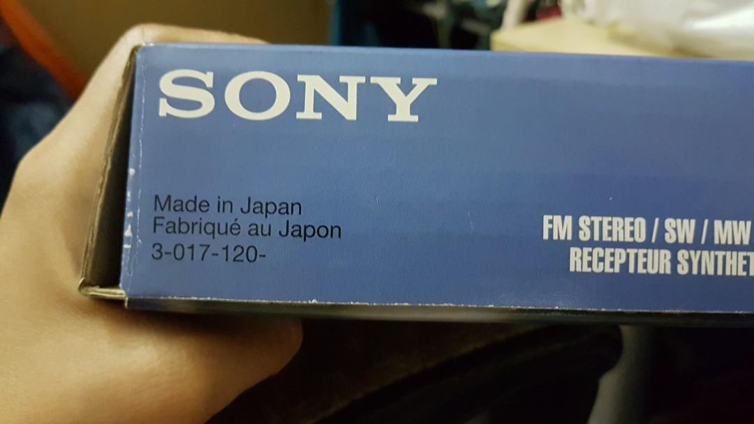 Sony ICF-SW40 Shortwave World Band Receiver Radio (DISCONTINUED BY ...