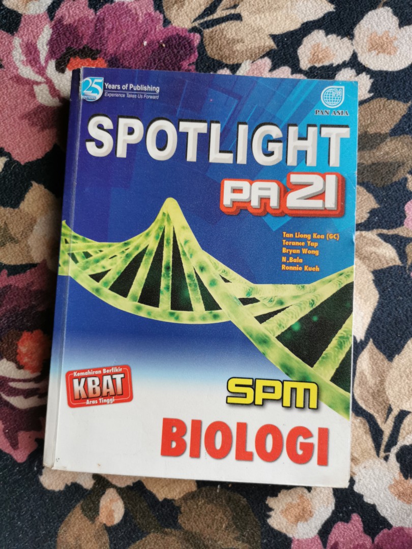 SPM BIOLOGI SPOTLIGHT BIOLOGY, Hobbies & Toys, Books & Magazines ...