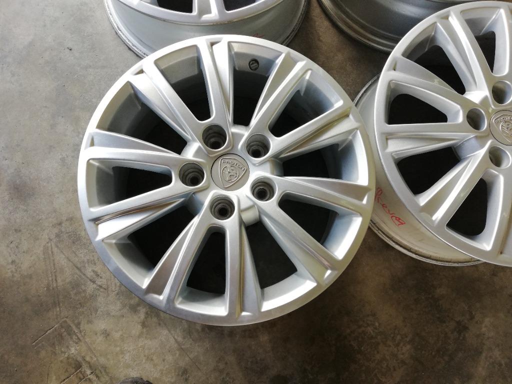 sport rim proton 16 inch exora second, Auto Accessories on Carousell