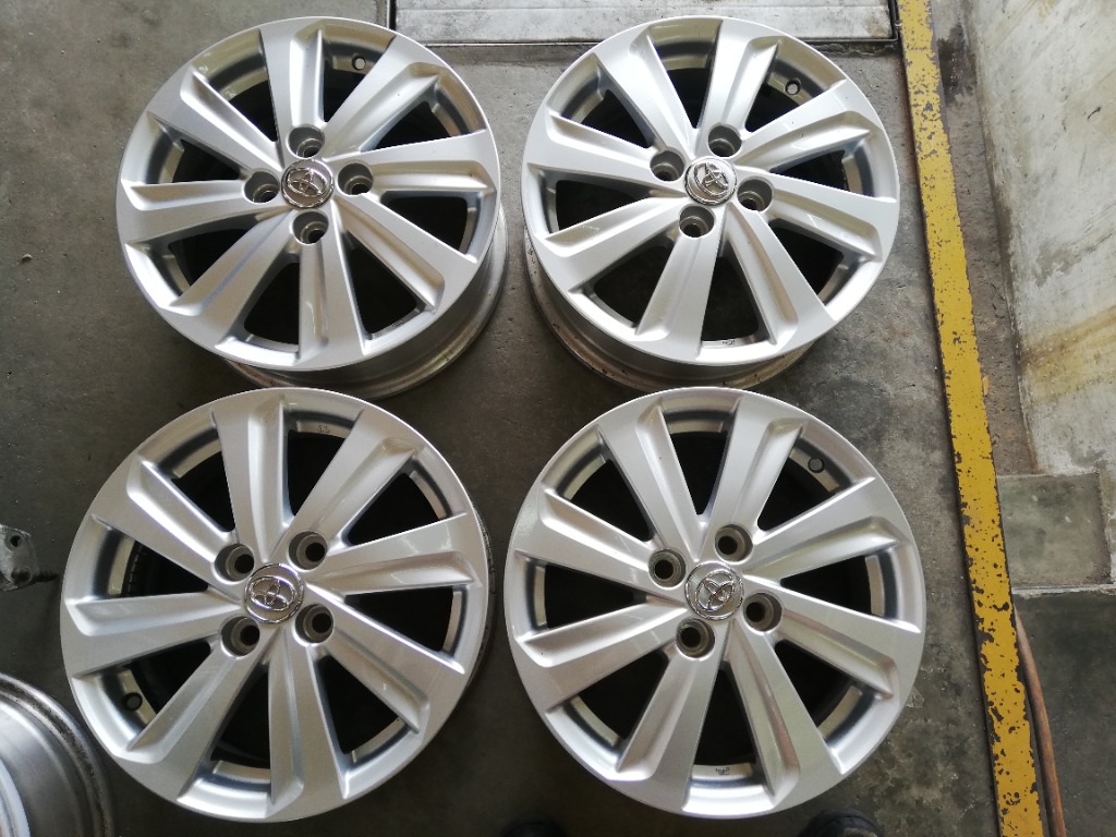 sport rim toyota vios 15 inch original, Auto Accessories on Carousell