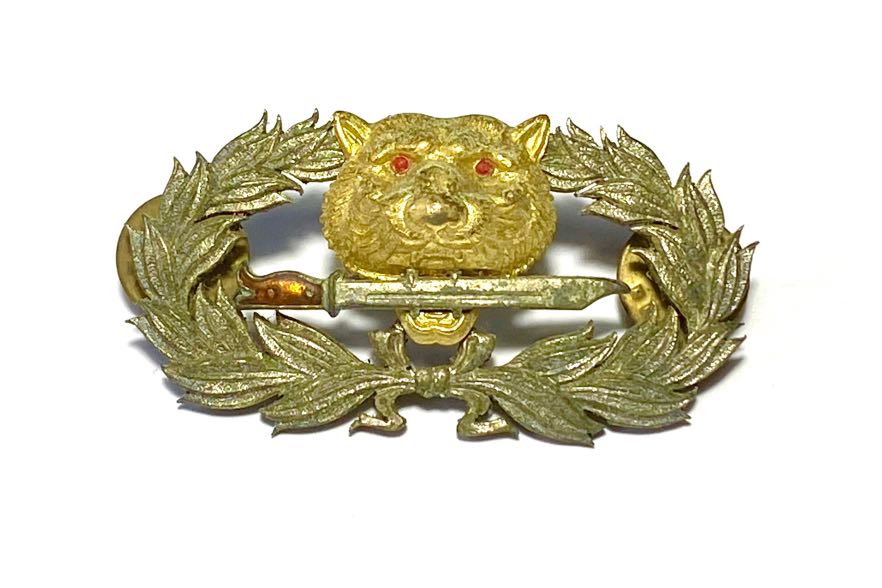 Thailand Ranger Badge (Tiger With Bayonet In Wreath) Airborne or ...