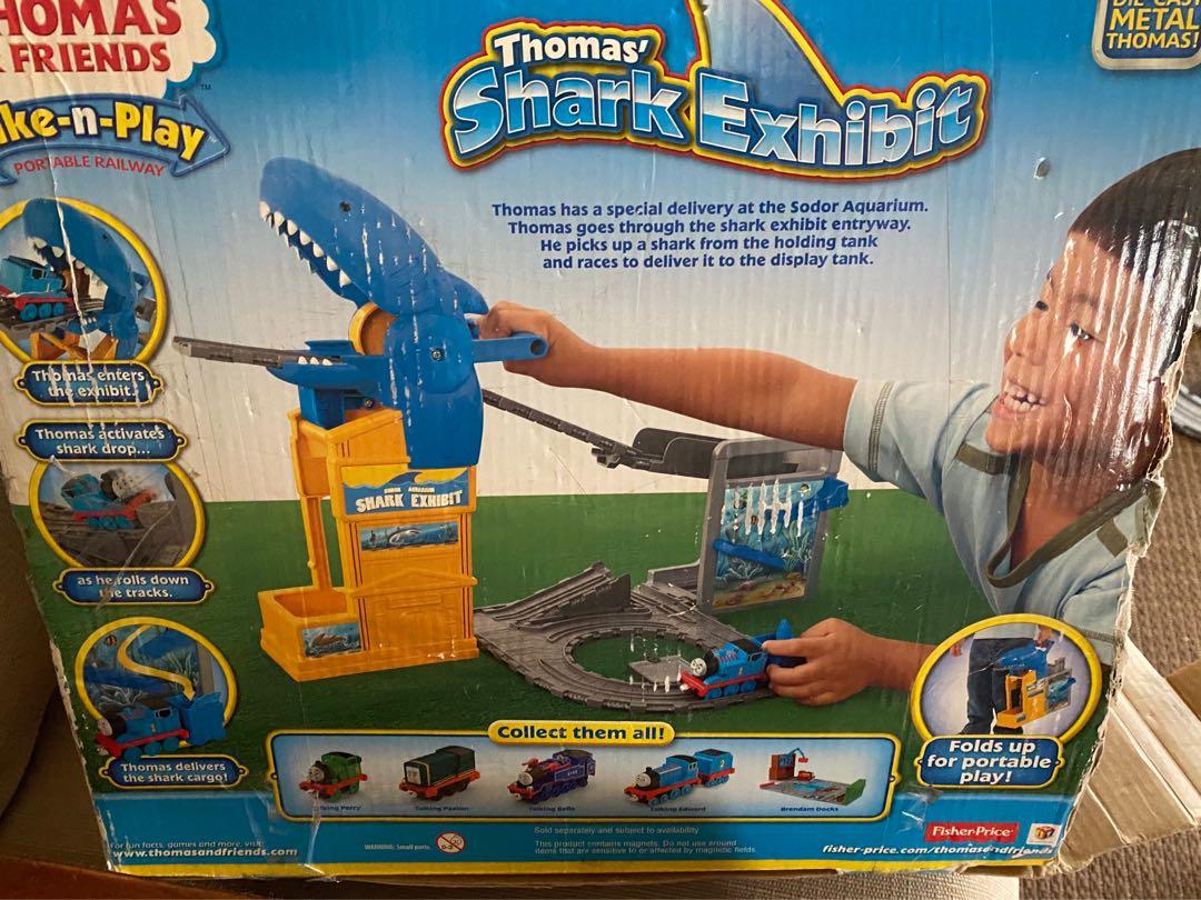 Thomas the Train Shark Exhibit playset (Fisher Price original sets ...