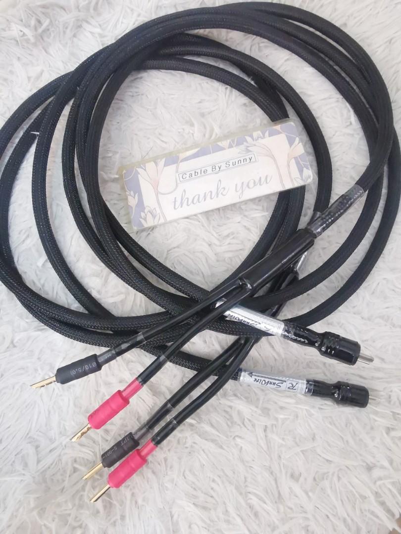 vintage amp speaker cable, Audio, Other Audio Equipment on Carousell