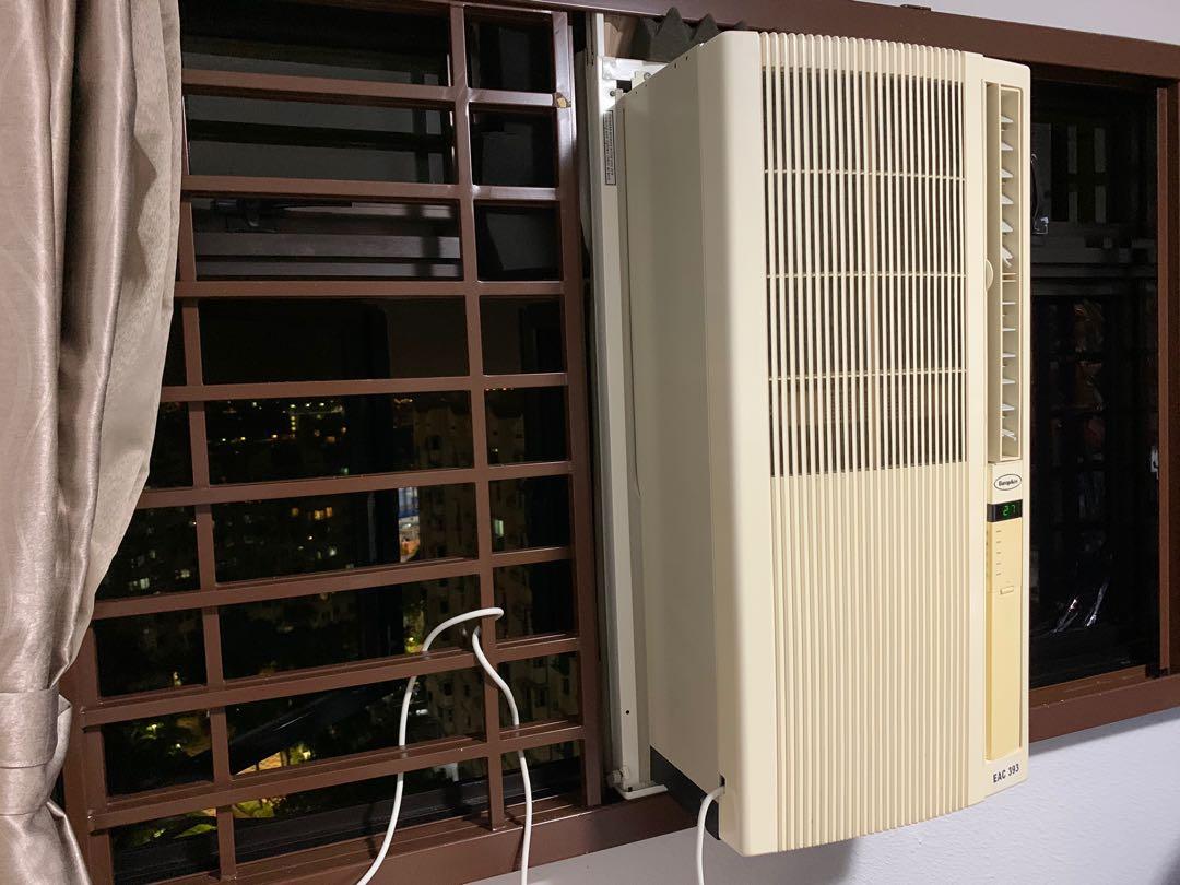 Window unit aircon 2.5 kw, TV & Home Appliances, Air Conditioners ...