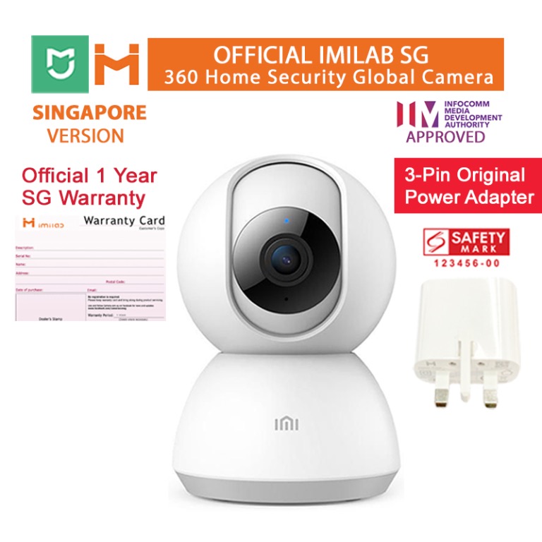 XiaoMi ChuangMi IMI 1080P 360 Global Home Camera English Version ...