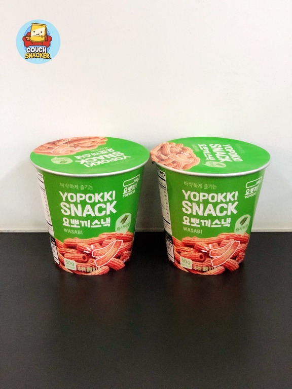 Yopokki Wasabi Snack, Food & Drinks, Packaged & Instant Food on Carousell