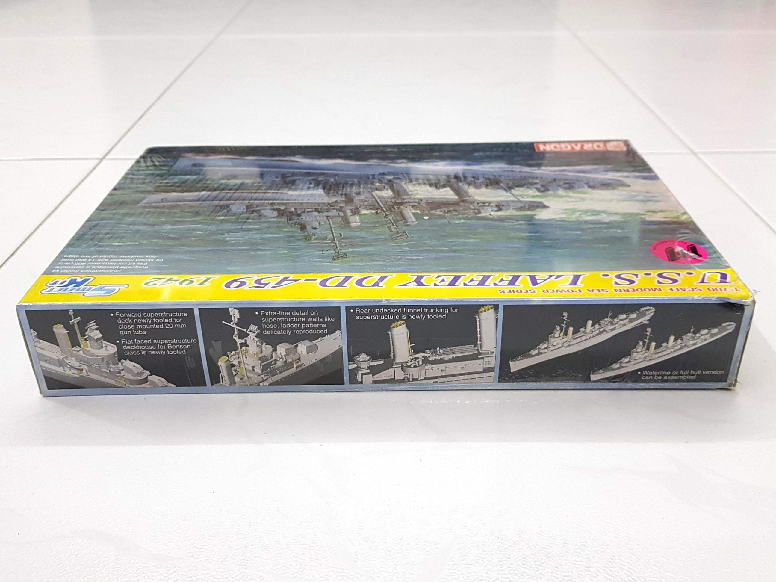 1/700 #7086 Dragon 2-in-1 smart kit c/w USS Laffey DD-459 & USS ...