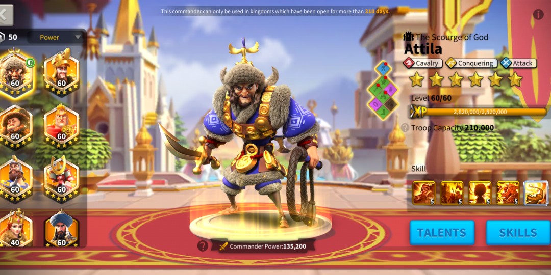 Rise of Kingdoms: Potentially 100m, VIP 16 Account, 13 Maxed Commanders ...