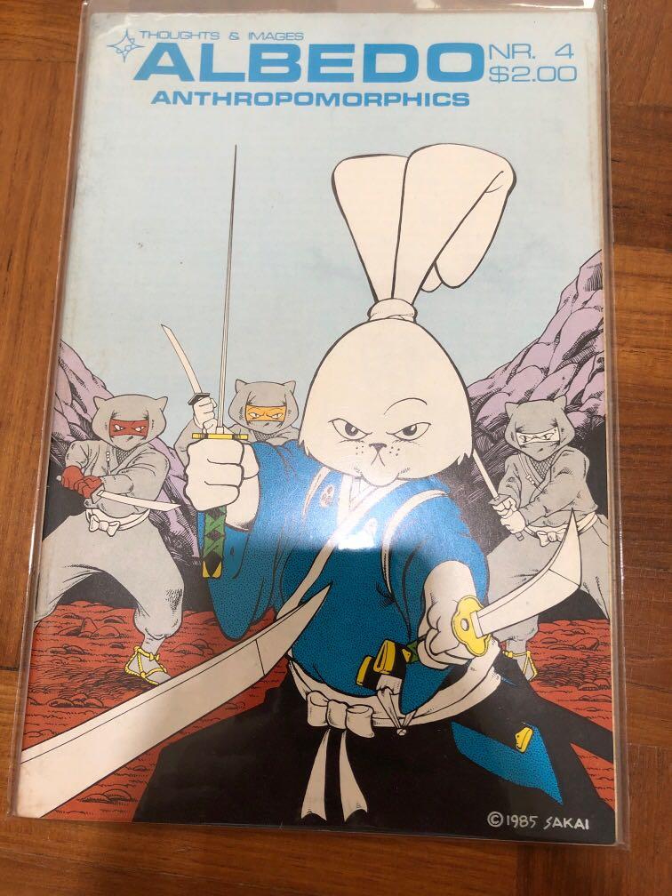 Albedo #4 2nd Usagi cover appearance and 3rd appearance 1985 VF ...