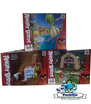 Angry Birds Building Blocks Toy for Kids-Ready Stock (EK81006), Hobbies ...