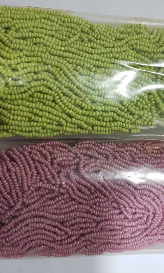 Vintage Peranakan Manek Potong Beads, Women's Fashion, Jewelry ...