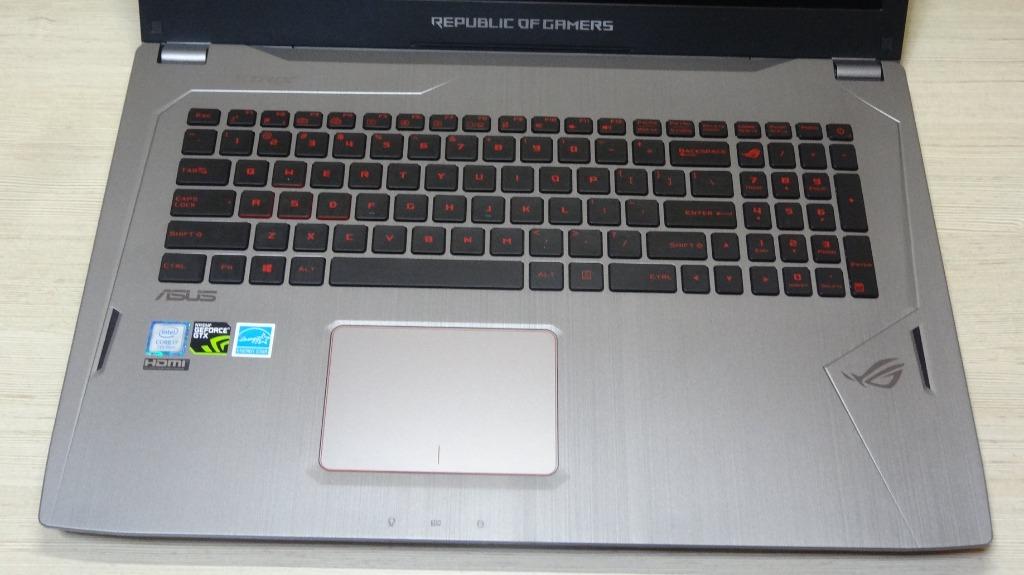 Asus Rog GL702V 75HZ I7-7700HQ 12gb SSD 128gb 1tb Nvidia GTX1070 ...