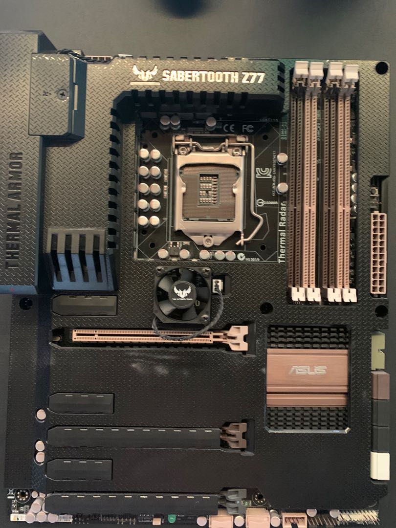 Asus Sabertooth Z77 Motherboard, Computers & Tech, Parts & Accessories ...
