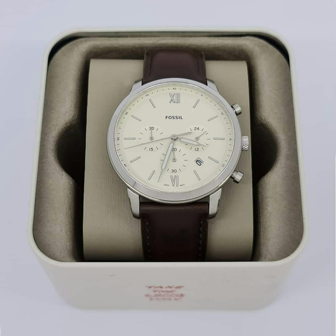 Authentic Original US Bought Fossil FS5380 Neutra Chronograph Cream ...