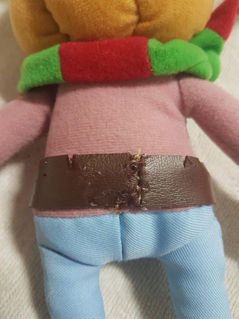 Authentic Rare Vintage Nanco Bob The Builder Spud the Scarecrow Plush ...