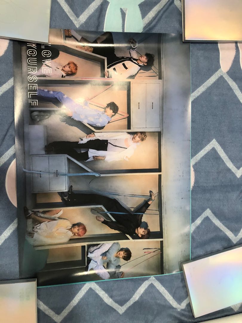 BTS Official Posters (LY: Answer), Hobbies & Toys, Memorabilia ...