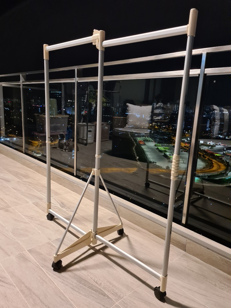 Extendable Clothes Rack, Furniture & Home Living, Bathroom & Kitchen ...