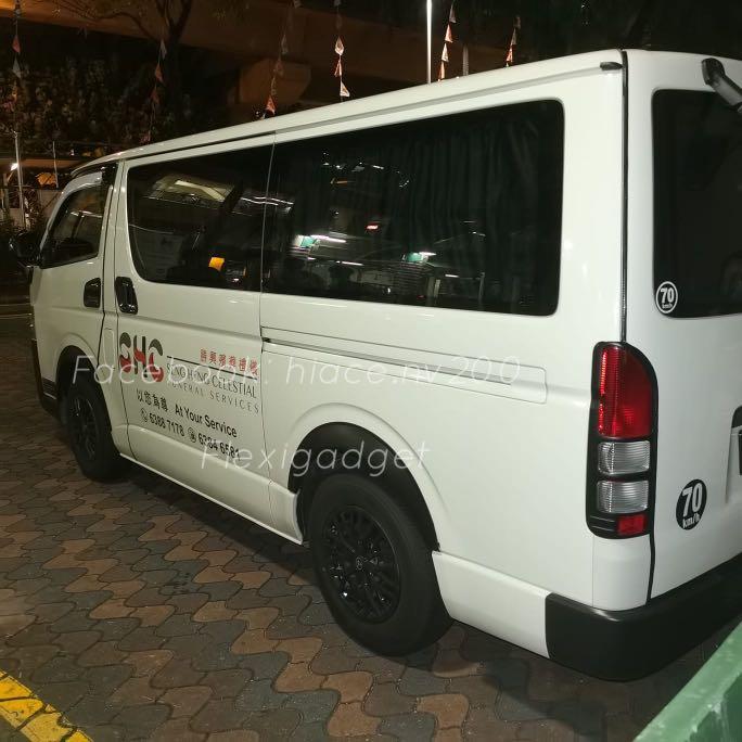 Hiace Fender Black / Toyota Hiace Wide Matt Black Fender / Hiace ...