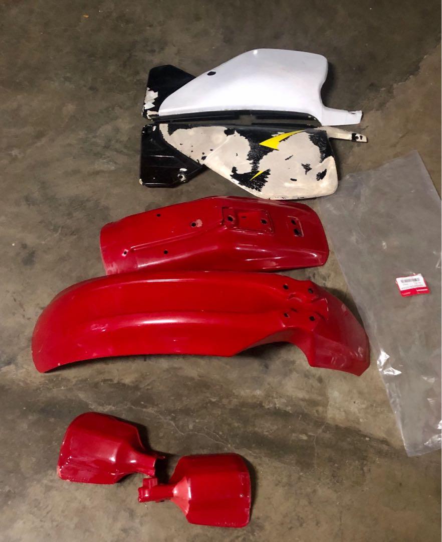 Honda XR200 fairings front rear fenders handguards, Motorbikes ...